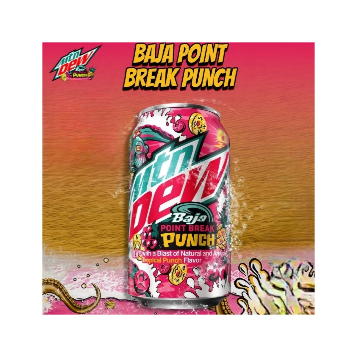 Mountain Dew Baja Point Break Punch – joyful hampers & more